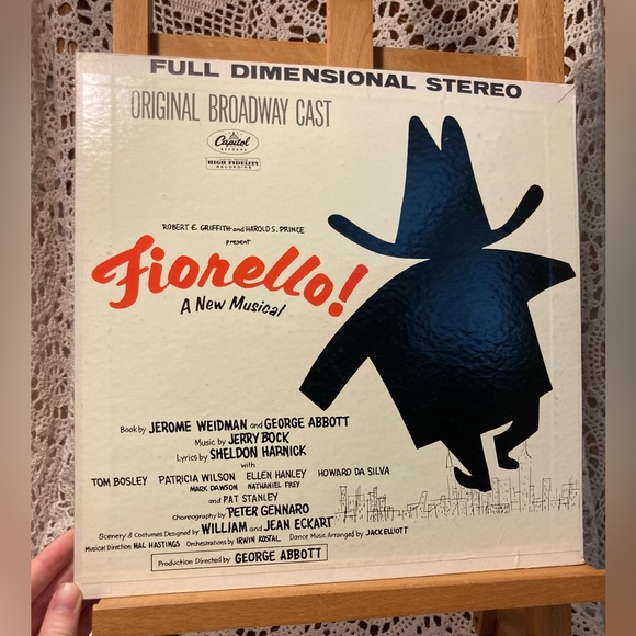 Media | Fiorello Broadway Cast Album Musical Vintage Recording | Poshmark